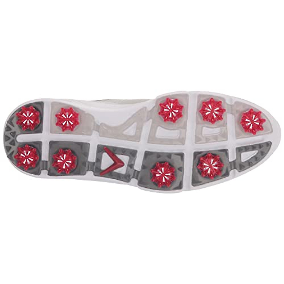 Callaway Footware Men's Golf Coronado v3 Sneaker, Grey/Charcoal, 14