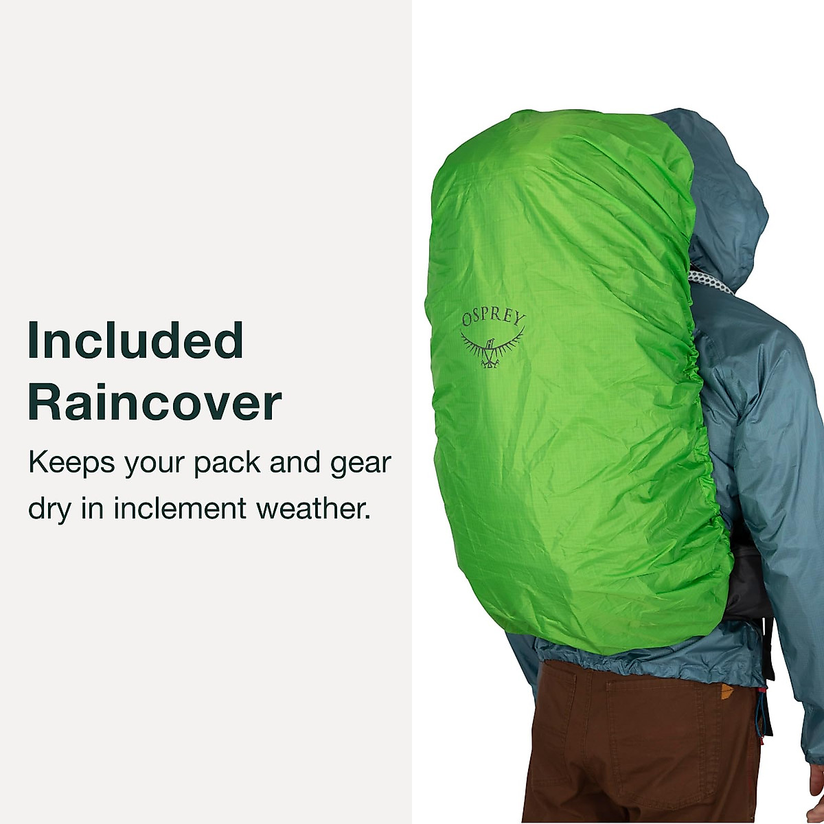 Osprey Stratos 36 Men's Hiking Backpack, Cetacean Blue