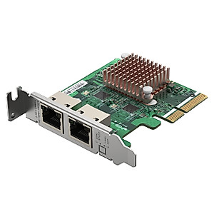 QNAP QXG-2G2T-I225 Dual Port 2.5GbE 4-Speed Network Card