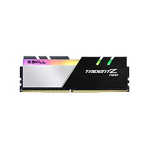 G.SKILL Trident Z Neo Series (Intel XMP) DDR4 RAM 32GB (2x16GB) 3600MT/s CL16-19-19-39 1.35V Desktop Computer Memory UDIMM (F4-3600C16D-32GTZNC)