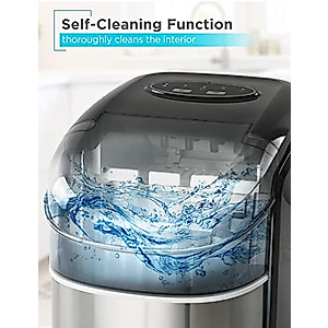 BLACK+DECKER COUNTERTOP ICE MAKER, 26 LB. ICE MACHINE