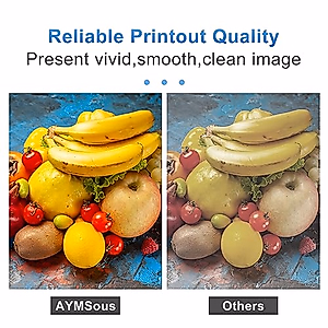 AYMSous Ink Refill Kit for HP 60 61 63 64 65 902 932 952 950 951 564 Refillable Ink Cartridge for HP Envy 4500 4520 5643 OfficeJet 6500a 6500 6000(6x100ML 3 Black, 1 Cyan. 1 Magenta, 1 Yellow)