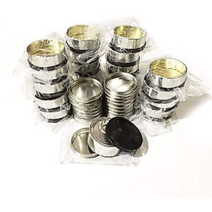 20 Sets Label stickers for 3.5g Tin Cans with Lid Press-In Self-seal Can Food Containers (3.5g tin cans only)