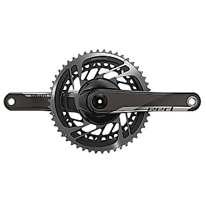 SRAM RED AXS Crankset - 172.5mm, 12-Speed, 46/33t, Direct Mount, DUB Spindle Interface, Natural Carbon, D1