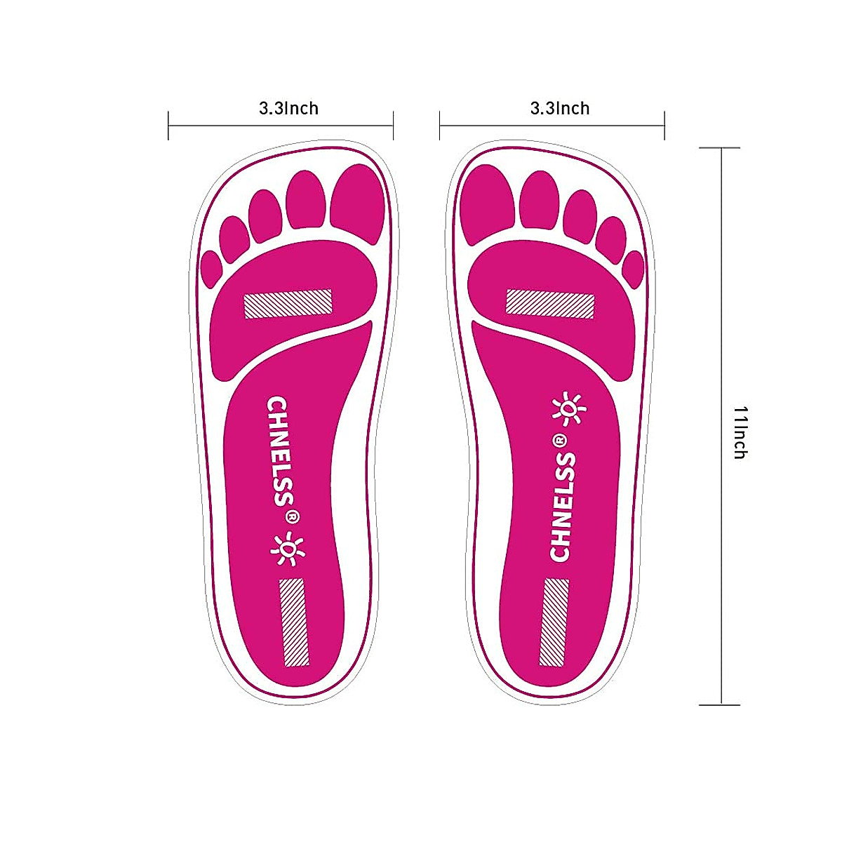 Pink 25Pairs(50Feets) of Spray Tanning Tan Sole Pads Protector Sunless Disposable