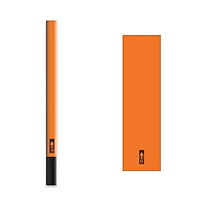 Bohning 4" Solid Arrow Wraps, Small, Neon Orange