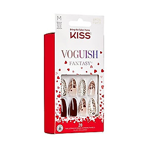 KISS Voguish Fantasy Valentine’s Day Nails - Sweet and Sour