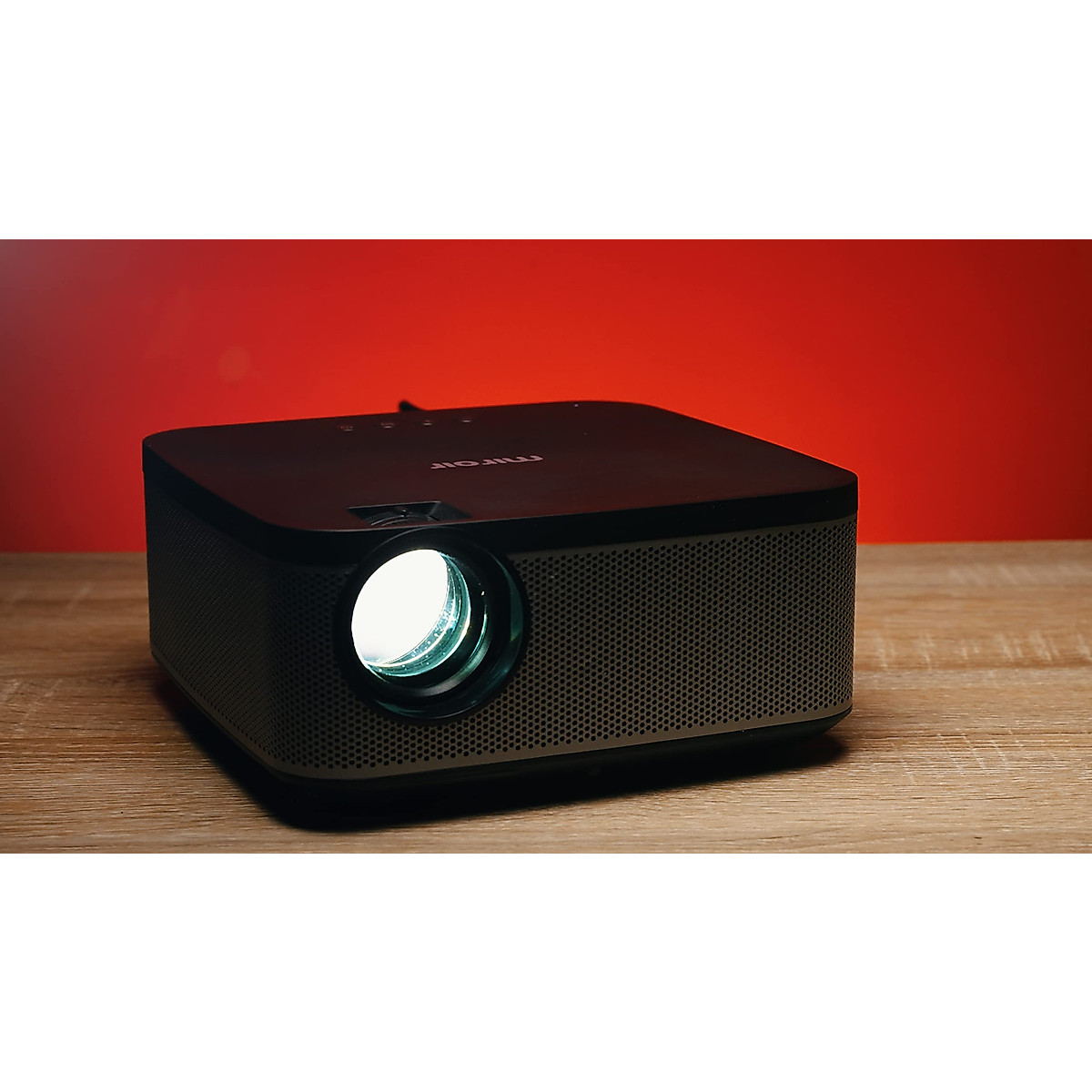 Miroir L300 1080p (Native Resolution) Full HD LCD Portable Projector, Built-in Speaker, LED Lamp, 2X HDMI