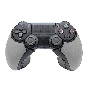 C2 Gripz Controller Grips Compatible with Playstation 4 | Ergonomically Engineered for Performance and Comfort | Non-Slip | Large