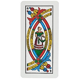 Dal Trevisane Regional Playing Cards, Case 3+ Years, Red, Colour, 15005