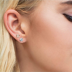 YADOCA Surgical Steel Cartilage Earrings for Women Men Cartilage Piercing Jewelry Stainless Steel Tragus Earrings Gold Cartilage Earring Sets for Multiple Piercing Conch Helix Tragus Piercing Jewelry