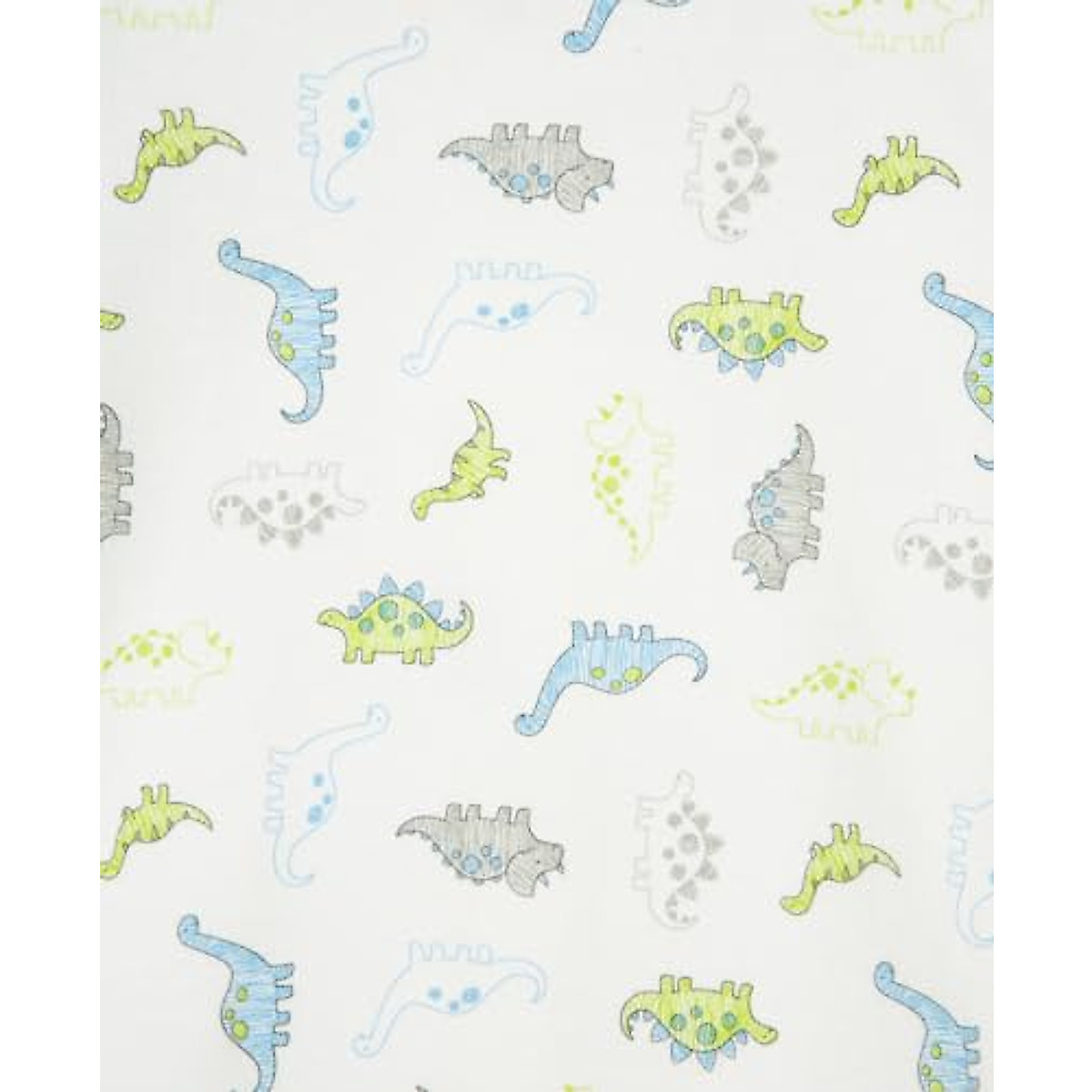 Little Me baby boys and Toddler Sleepers, Dinosaur Print, 6 Months US