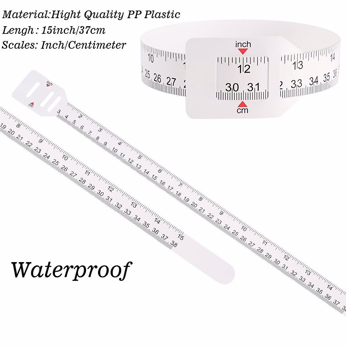 2 Pack Sublimation Blanks Tumblers Measurer,Measur Circumference and Height of Your Skinny and Straight Cups for Heat Press Sublimation Blanks Tumblers.