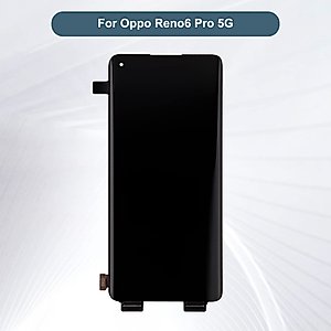 E-yiiviil LCD Digital Display Compatible with Oppo Reno 6 Pro 5G PEPM00 CPH2249 6.55" LCD Display Touch Screen Assembly with Tools