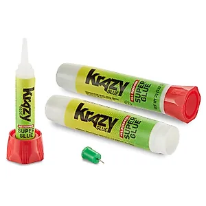 Krazy Glue Precision Tip Glue, Clear 12 Count