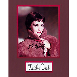 Kirkland Natalie Wood, Deceased Actress, 8 X 10 Photo Autograph on Glossy Photo Paper