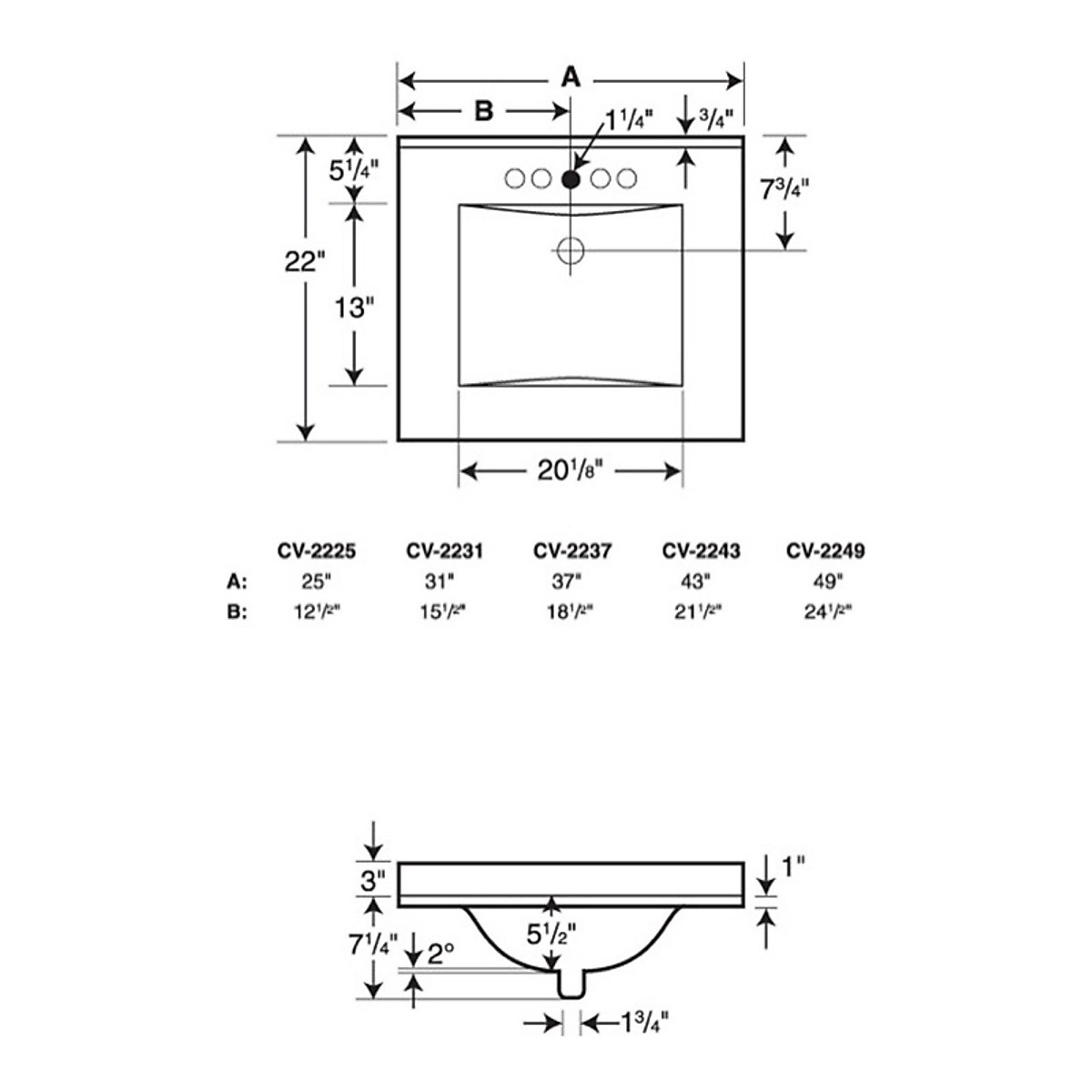 Swanstone CV-2237-051 Contour Solid Surface Single-Bowl Vanity Top, 37-in L X 22-in H X 6.25-in H, Tahiti Sand