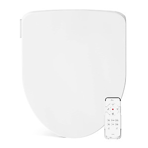 Bio Bidet by Bemis Slim Three Smart Bidet Toilet Seat, Elongated, White