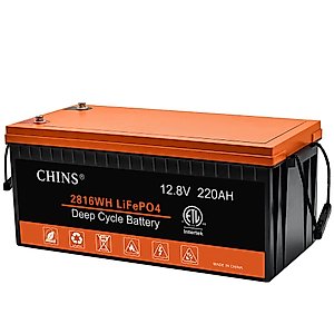 12V 12Ah Deep Cycle Battery, 2000 Cycles or More, Built-in BMS, Rechargeable LiFePo4 Battery