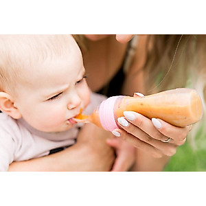 Haakaa Silicone Baby Food Feeding Spoon (Grey)