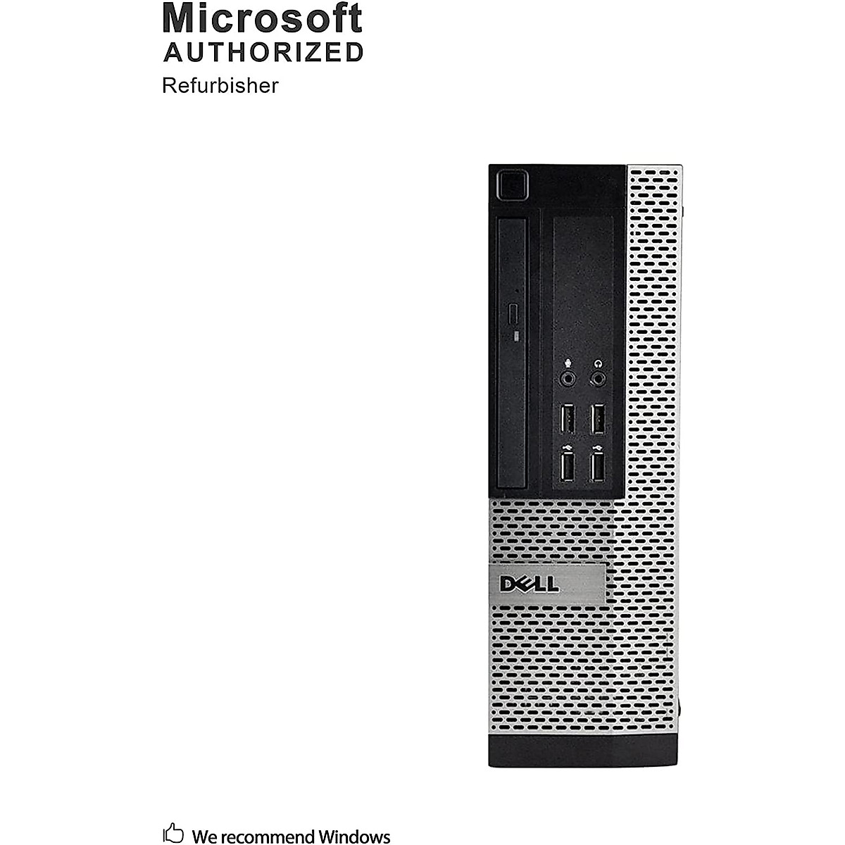 Dell Optiplex 7010 Business Desktop Computer (Intel Quad Core i5 up to 3.6GHz Processor), 8GB DDR3 RAM, 2TB HDD, USB 3.0, DVD, Windows 10 Professional (Renewed)