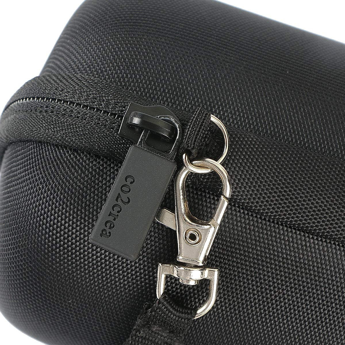 co2CREA Hard Travel Case Replacement for Sony SRS-XB100 SRS-XB12 SRS-XB13 Extra Bass Portable Bluetooth Speaker (All Black Case)