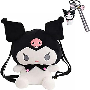 Anime Plush Backpack Cartoon Shoulder Bag Anime Toy Bag Kawaii Cosplay Cute Soft Bag for Birthday Gifts