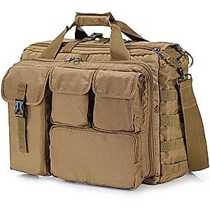 LS Military Style Tactical Messenger Bag │ Fits 17” Laptop │ Take Your Office With You
