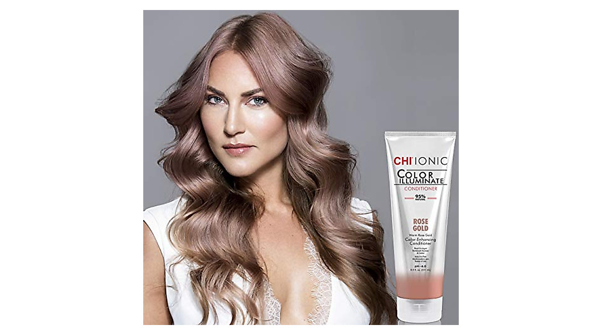 CHI Ionic Rose Gold Color Conditioner - Natural & Sulfate-Free