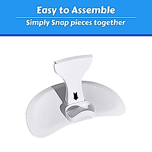 Tray Accessory Compatible with Bumbo Floor Seat for Baby | Tray Surface for Feeding and Play Compatible with Baby Bumbo Seat | Easy to Clean Tray Attachment | Ideal Accessory for Bumbo Seat