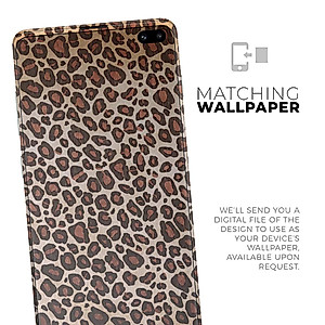 DesignSkinz Vibrant Cheetah Animal Print V3 Protective Vinyl Decal Wrap Skin Cover Compatible with The Samsung Galaxy S20 (Screen Trim & Back Glass Skin)