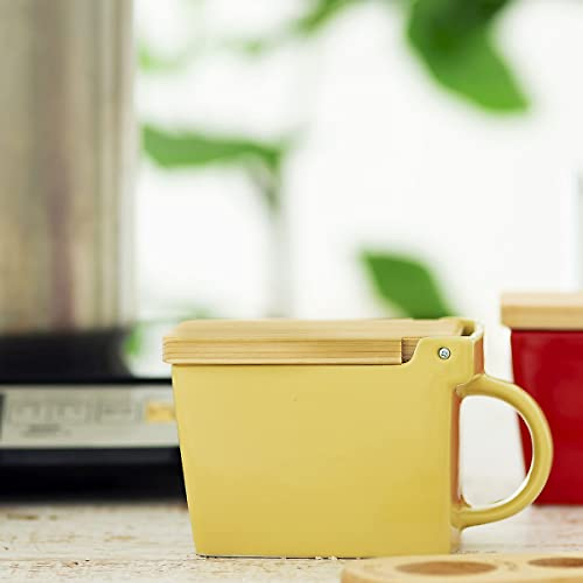 ZERO JAPAN BEE HOUSE SALTBOX 16 oz (Banana Yellow)