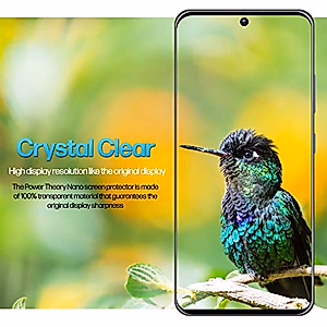 Power Theory Designed for Samsung Galaxy S20 5G Screen Protector [Not Glass], Easy Install Kit, Case Friendly, Full Cover, Flexible Film Anti Scratch, 2 Pack