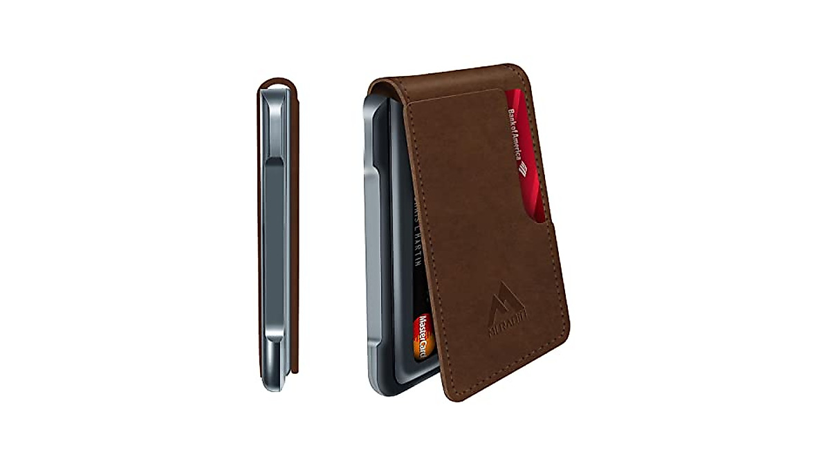 MURADIN Tactical RFID Wallet for Men | Aluminum Money & Card Holder