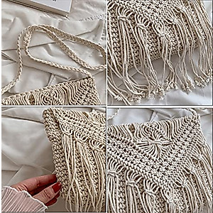 Crossbody Bag for Women Cute Hobo Bag Satchel Bag Summer Bag Knit Bag Beach Bag Purse Tote Handbags for Women 2023