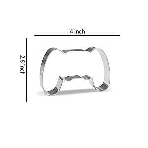 Game Cookie Cutter Set - 5 Piece - Stainless Steel