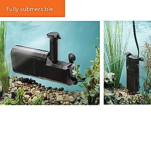 Aqueon Submersible Internal Aquarium Filter, AT10 Gallons
