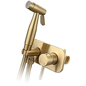 Adjustable Sprays Bidet With Warm Water Feature Hygienic Toilet Bidet Sprays User Friendly Bidet Sprayer Hot & Cold Water