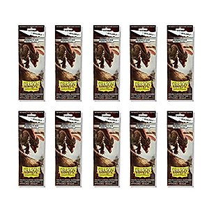 Dragon Shield 100 Standard Size Smoke Resealable Sleeves (10 Packs)