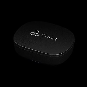 Final ZE8000 Flagship TWS Empowered by 8K Sound/Bluetooth 5.2 / IPX4 Water Resistance/aptX Adaptive Supported/Snapdragon Sound Supported/Suitable for Music & Sport (Black)