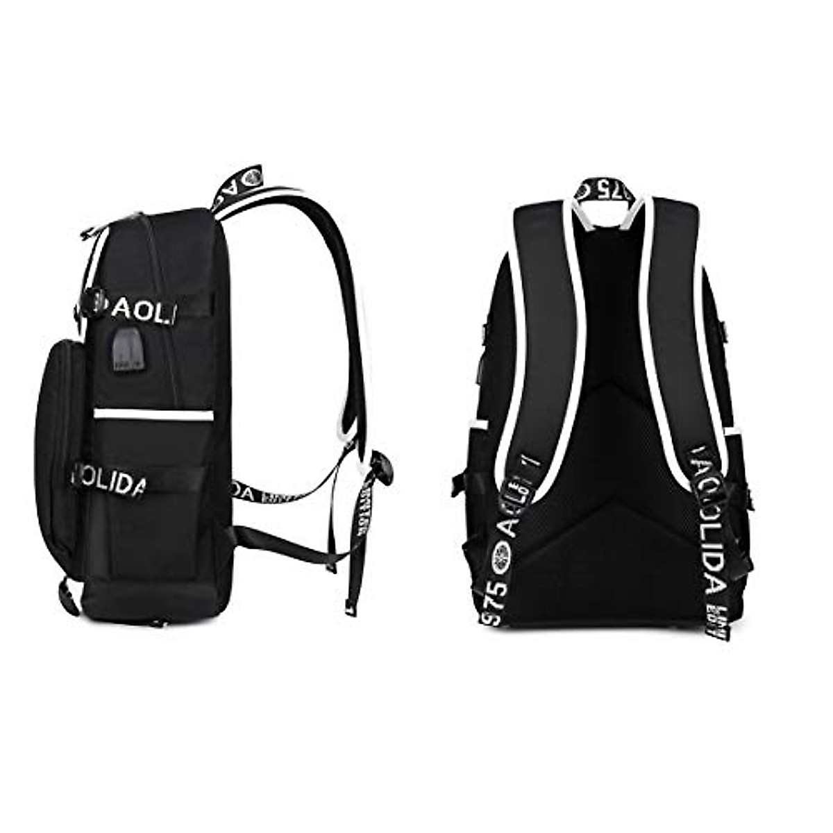 ISaikoy Anime Oshi No Ko Backpack Shoulder Bag Bookbag School Bag Daypack Satchel Laptop Bag Color Black21