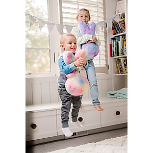 Animal Adventure | Tie-Dye Bunny Peeps | 15” Collectible Plush | Pink Tie-Dye