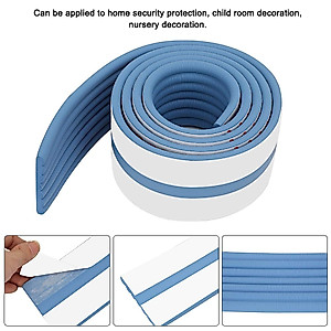 Home Corner Guards, Proofing Corner Guards 6.5ft Multifunctional Child Safety Bumper for Children Kids Baby(Blue) Bumpers