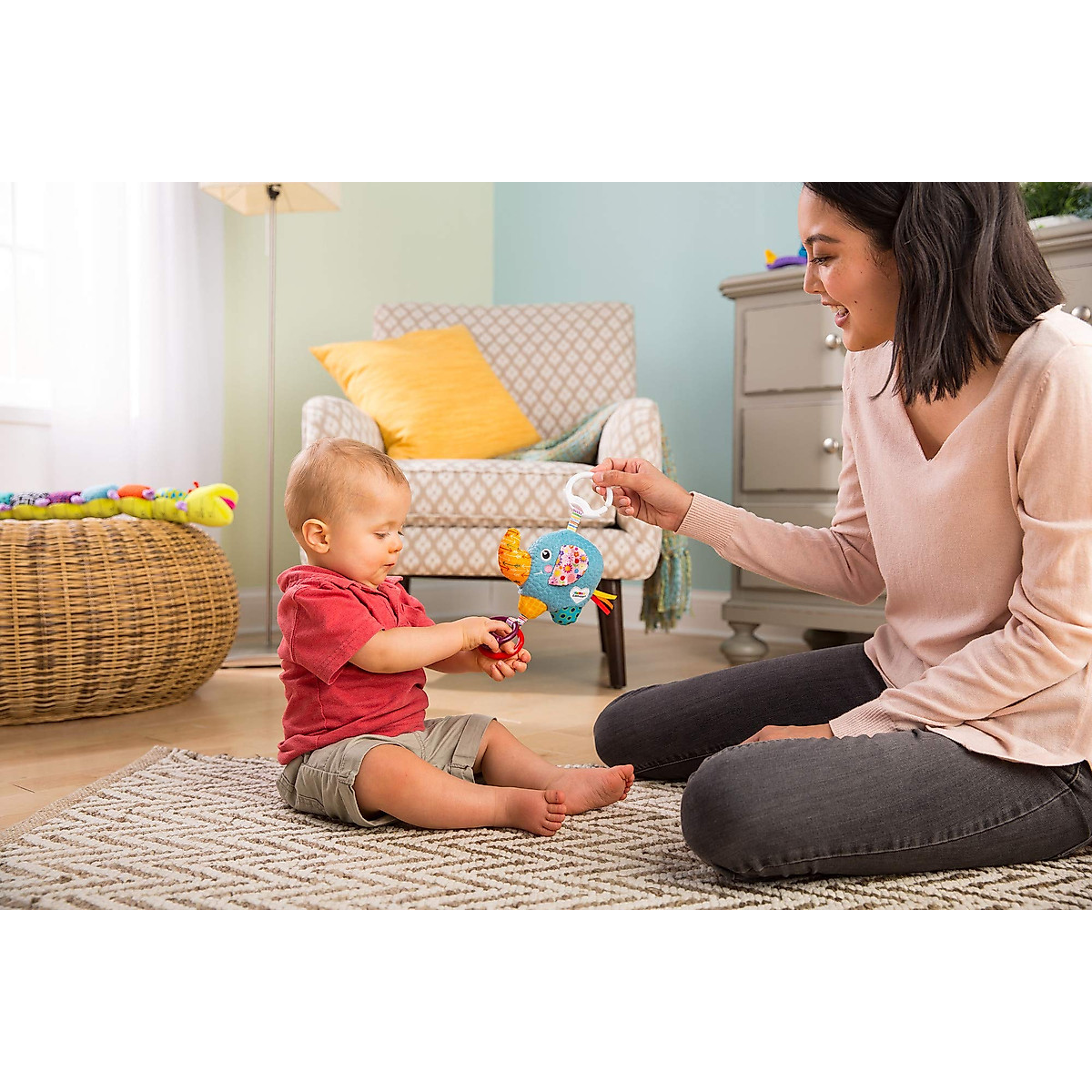 LAMAZE Eloy The Elephant™ – On-The-Go Baby Toy