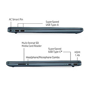 HP Pavilion Laptop, 15.6" HD Display, Intel Pentium Quad-Core Processor, Online Conferencing, Webcam, HDMI, WiFi, Bluetooth, Windows 11 (16GB RAM | 1TB SSD)