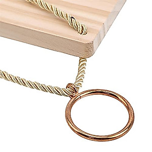 GloryMM Wooden Wall Hanging Shelves Plant Hangers Shelf Vintage Display Planter Rack Hanging Storage Shelf Pot Holder,S