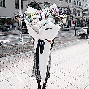 RUSPEPA White Kraft Paper Roll - 48 inches x 100 feet - Recyclable Paper Perfect for Wrapping, Craft, Packing, Floor Covering, Dunnage, Parcel, Table Runner