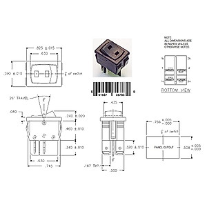 Replacement On Off Switch for Shop Vac with Oversized ON/Off Push Button
