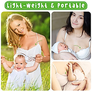 haakaa Ladybug Milk Collector Mini Version,Silicone Breast Shells,Breast Milk Collecting Shells,Nursing Cup for Breastfeeding,40ml,2PCS,More Invisible