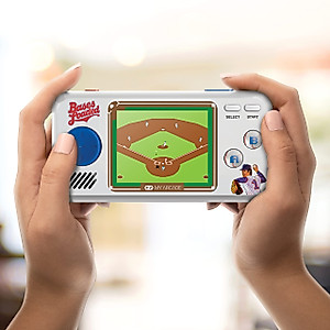 My Arcade Bases Loaded Pocket Player - Collectible Handheld Game Console with 7 Games (DGUNL-3278)